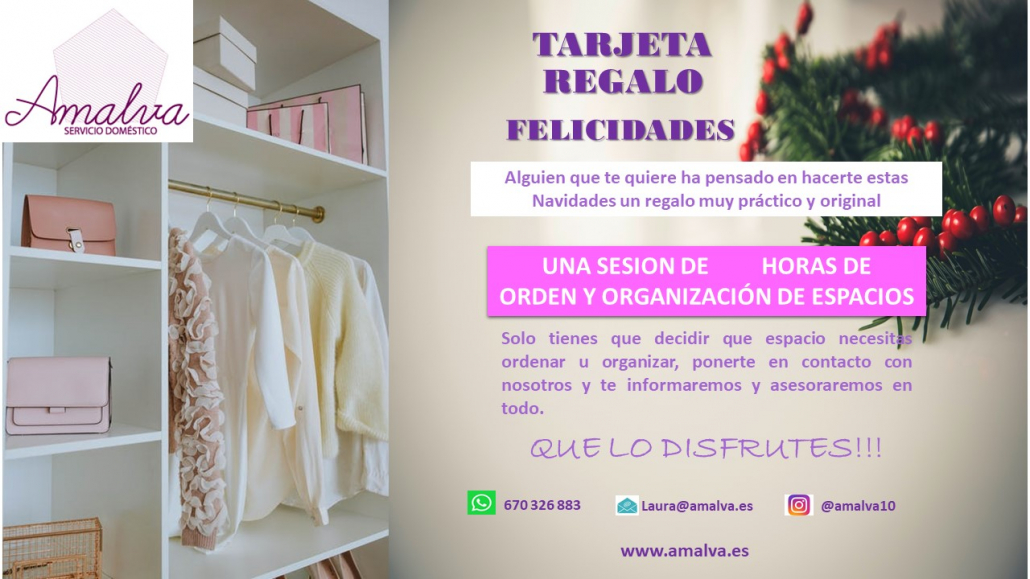 Esta navidad Regala Orden en el hogar – Amalva